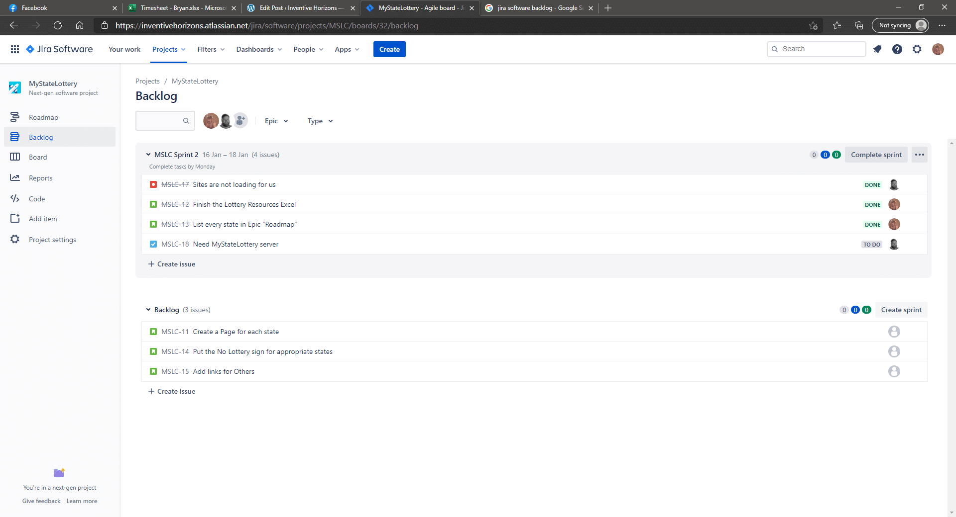 Jira Software – Inventive Horizons